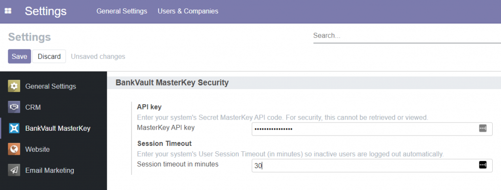 Odoo ERP - MasterKey Connector for Passwordless Authentication - Odoo ERP - MasterKey Connector ...